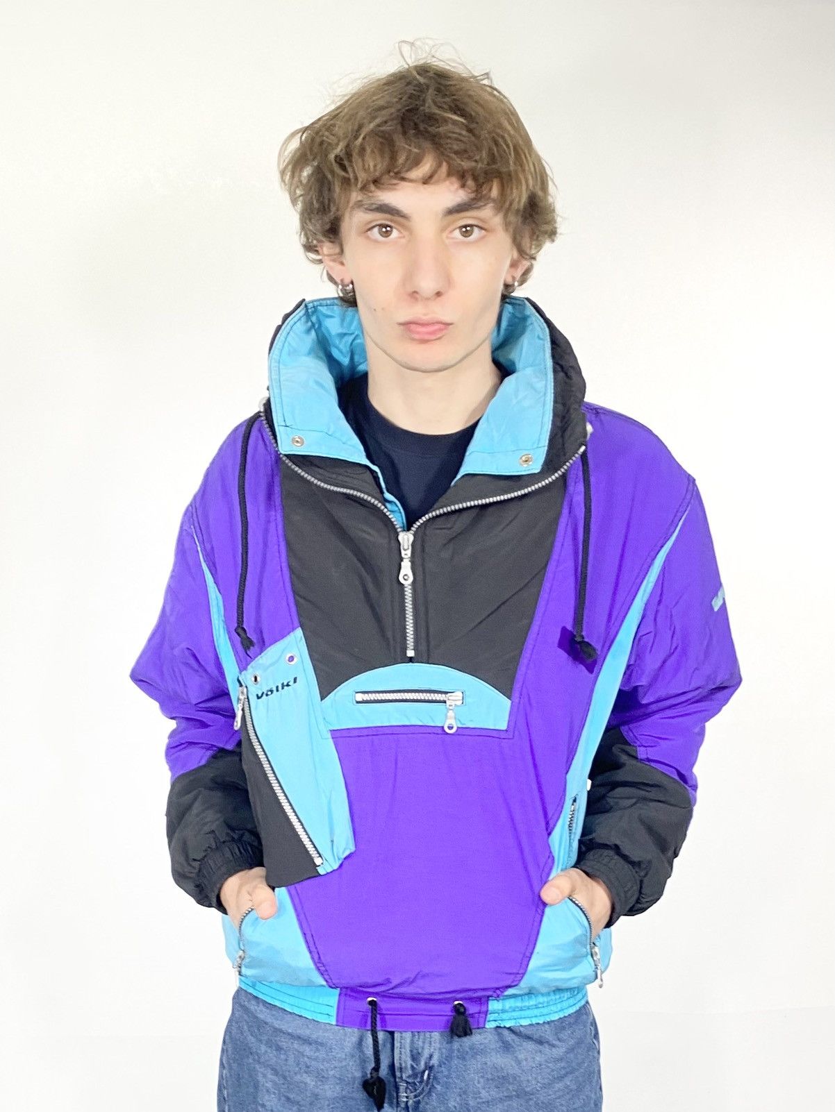 Japanese Brand × Vintage CRAZY AF 90’s Vintage Rave Jacket | Grailed