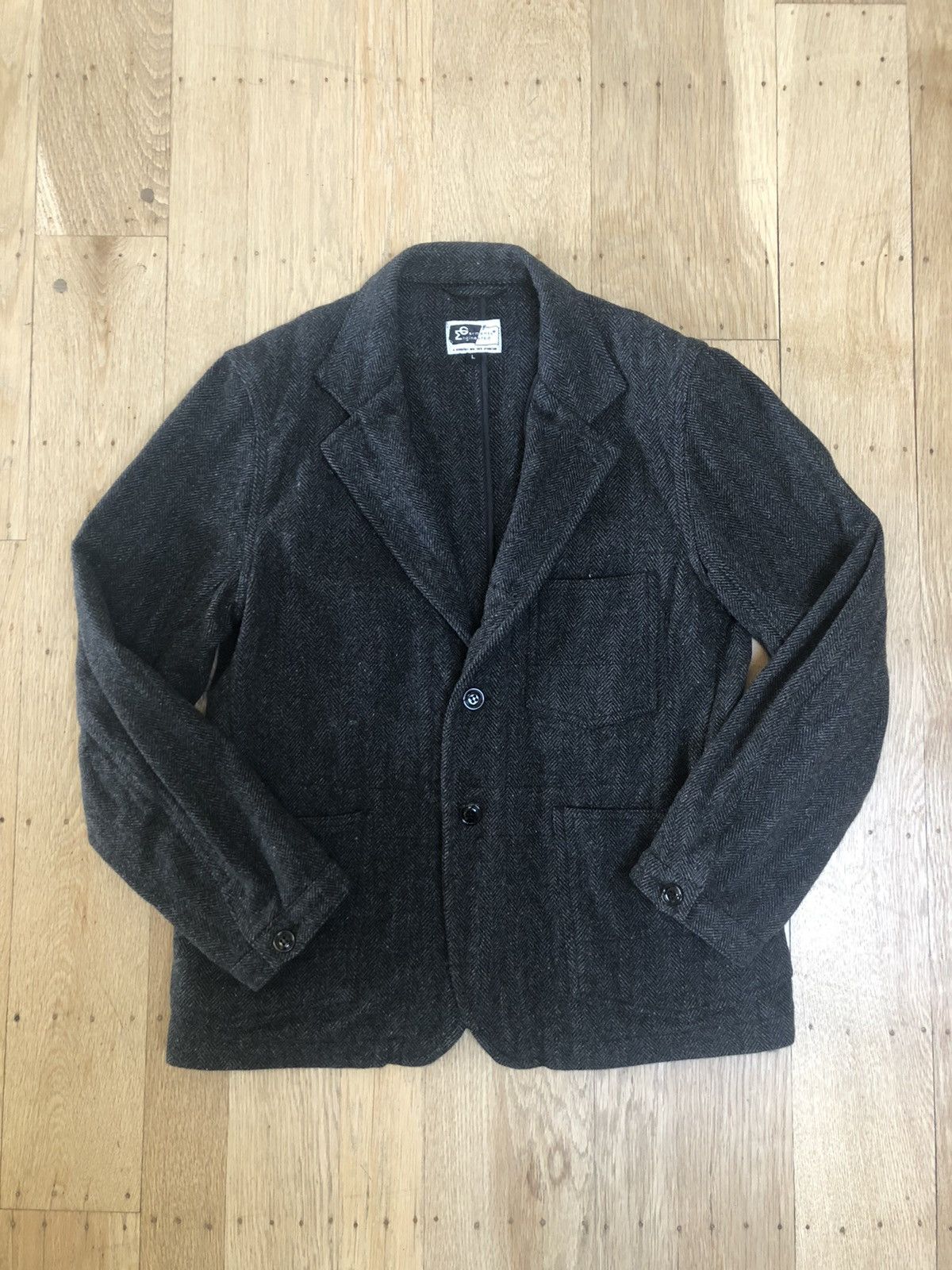 Engineered Garments Engineer Garments Wool Herringbone Blazer | Grailed