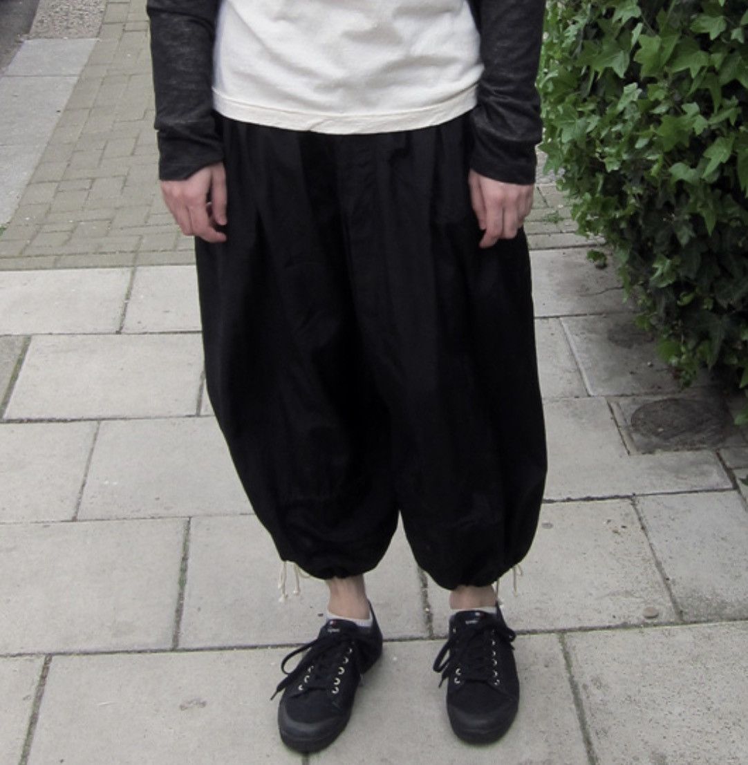 Yohji Yamamoto Balloon Pants Wide Cropped Pants | Grailed