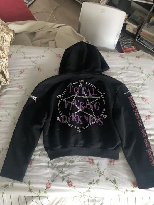 Vetements Vetements Total Fucking Darkness Hoodie | Grailed