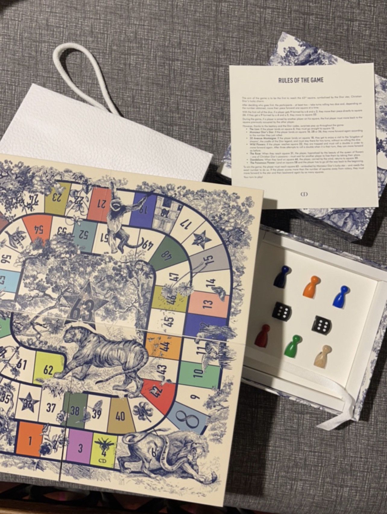 Dior dior jeu de l'oie game VIP gift | Grailed