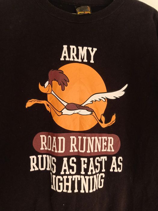Vintage Army Road Runner Sweatshirt | Grailed