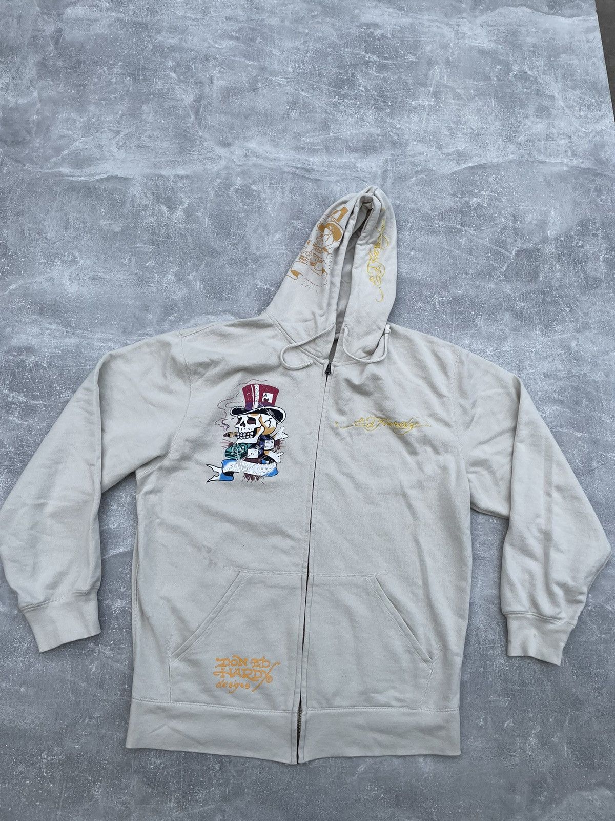 Designer × Ed Hardy × Streetwear ED HARDY JAPAN HOODIE STREETWEAR ...