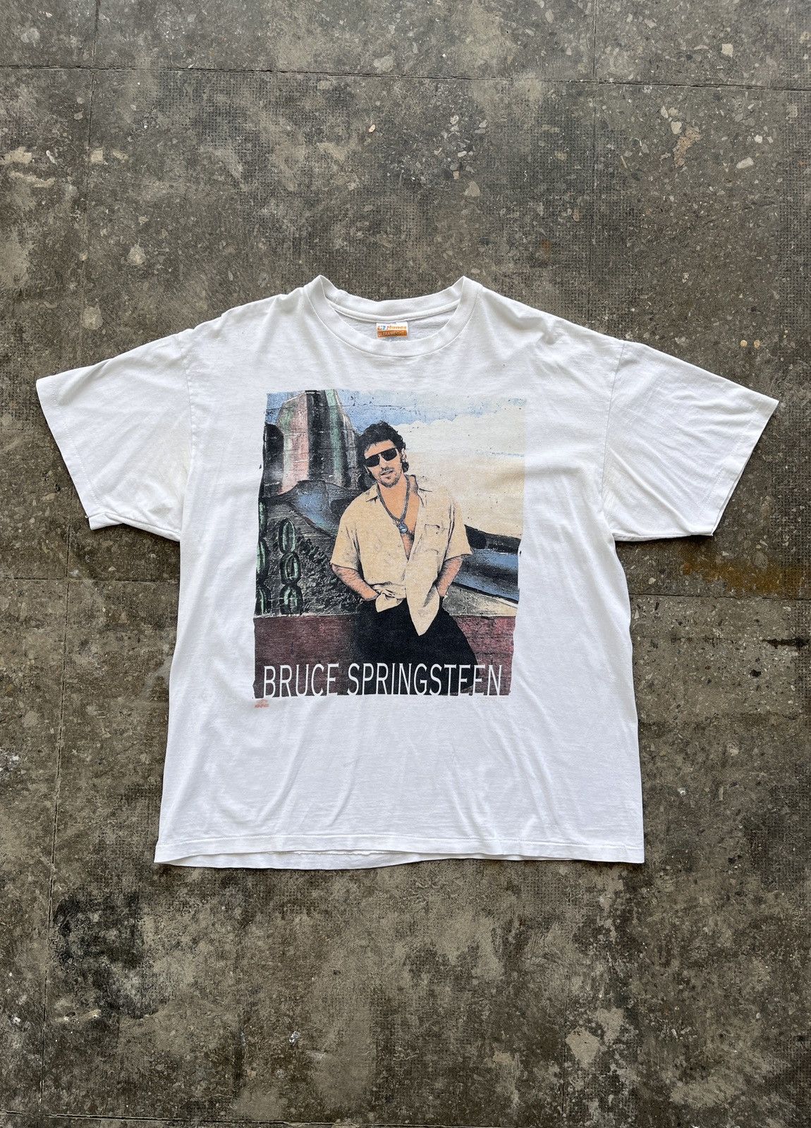 Band Tees × Rock T Shirt × Tour Tee Bruce Springsteen Lucky Town Tour ...