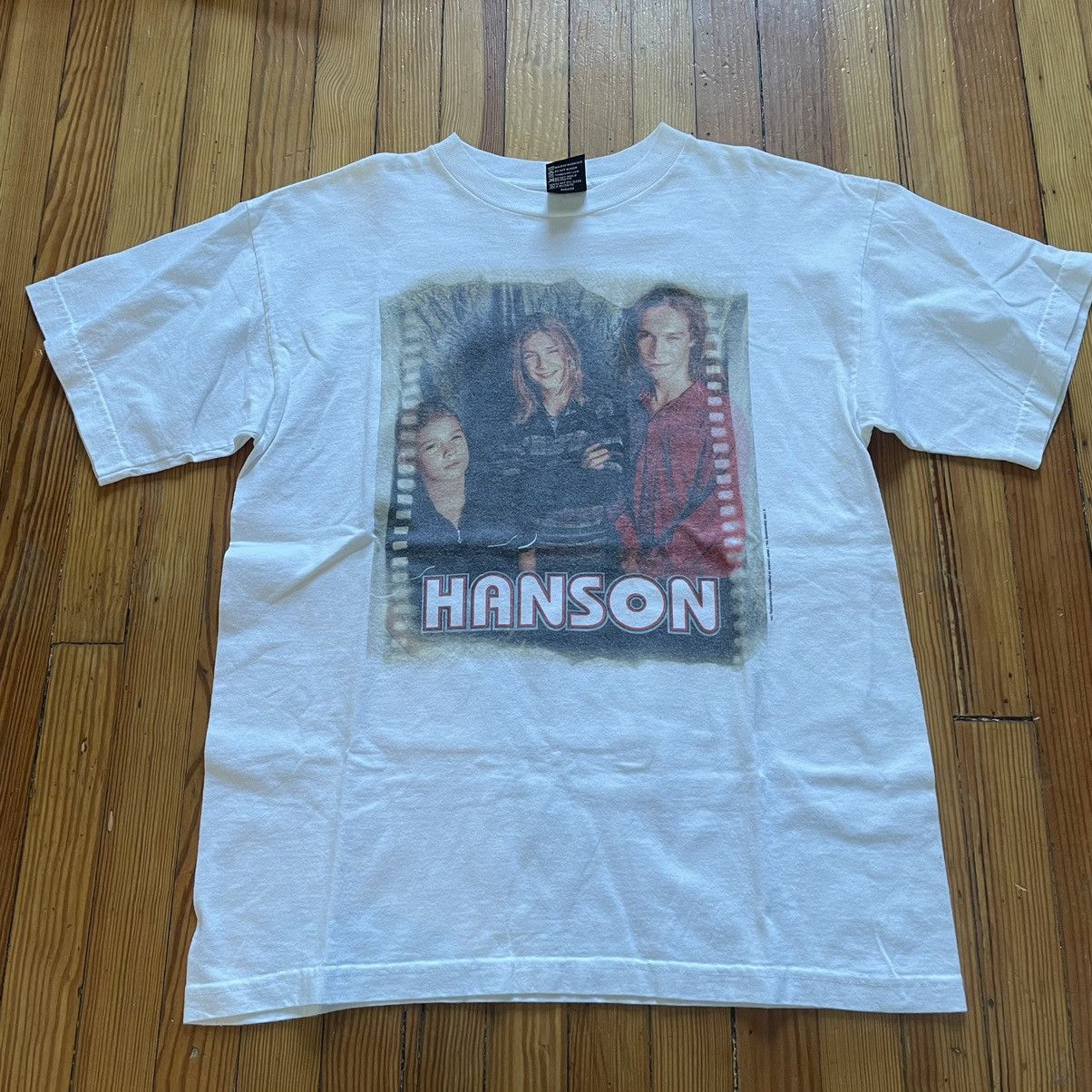 Band Tees × Vintage Vintage Hanson Band Shirt 1997 | Grailed