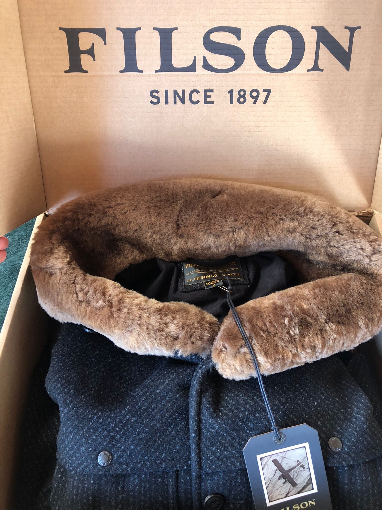Filson Filson Mackinaw Lined Packer Coat Rare Limited Medium | Grailed