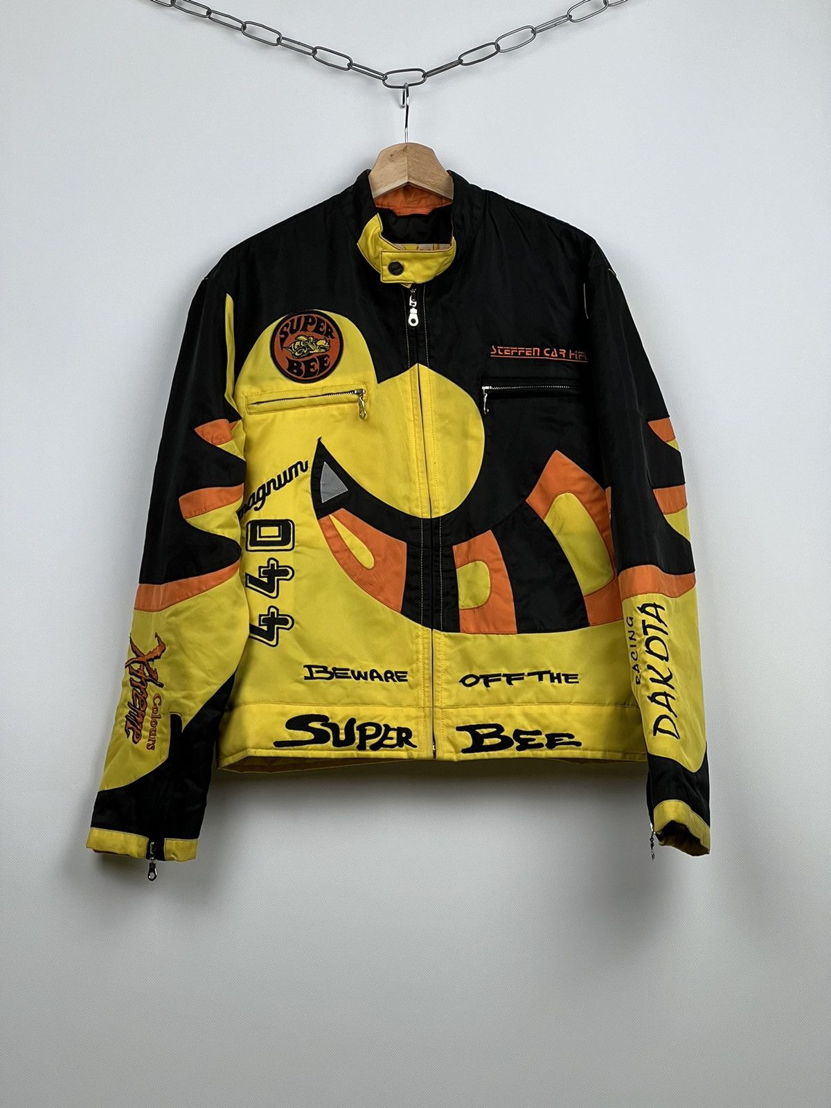 Vintage Vintage Nascar Dakota Racing Super Bee Jacket | Grailed