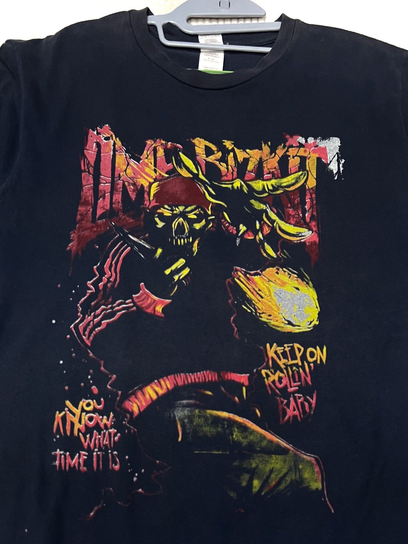 Rock Band Y2K ROCK BAND LIMPBIZKIT WITH RARE SKULL BIG LOGO | Grailed