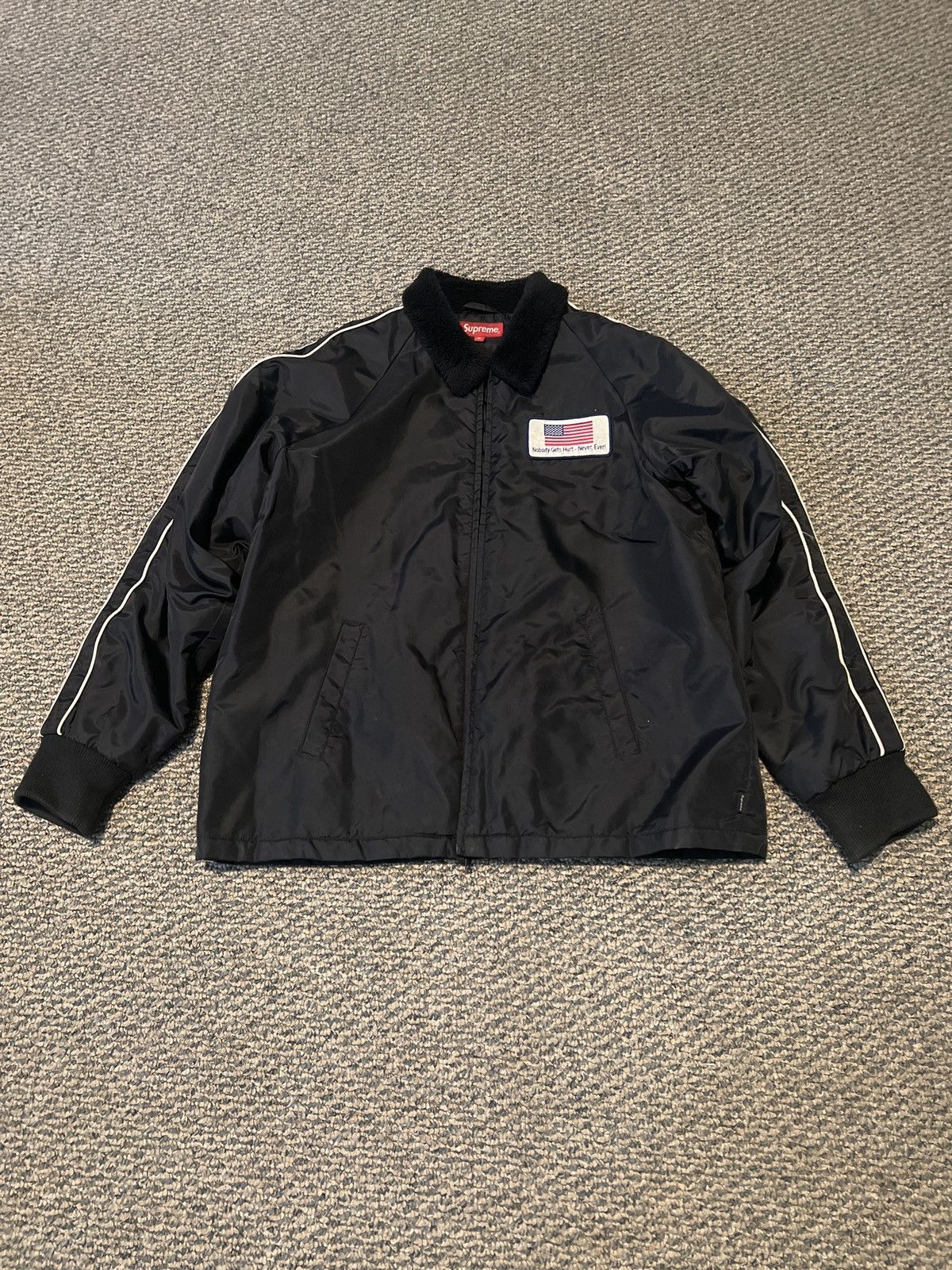 Supreme Supreme Freighter Jacket (Black) | Grailed