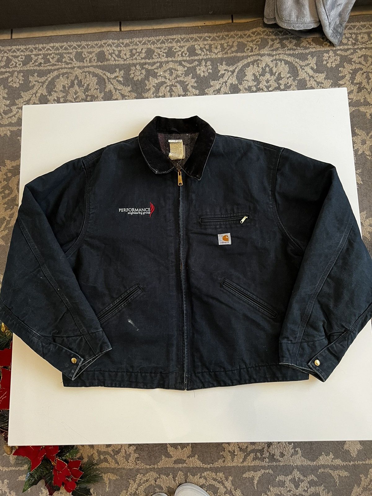 Carhartt × Made In Usa × Vintage Vintage Carhartt Blanket Lined Detroit ...