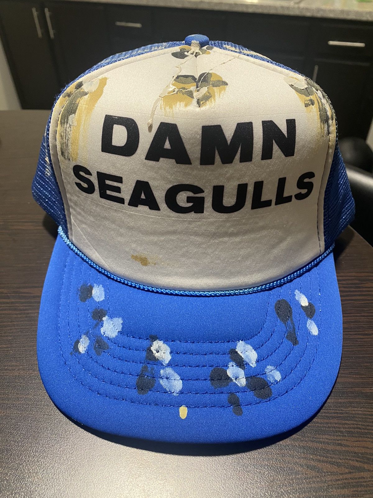 Streetwear × Vintage Damn Seagull Poop hat | Grailed