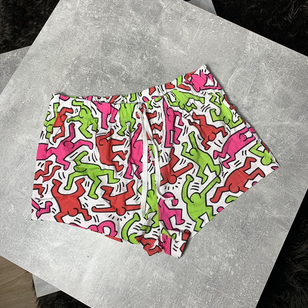 Streetwear KEITH HARING MONOGRAM SHORTS | Grailed