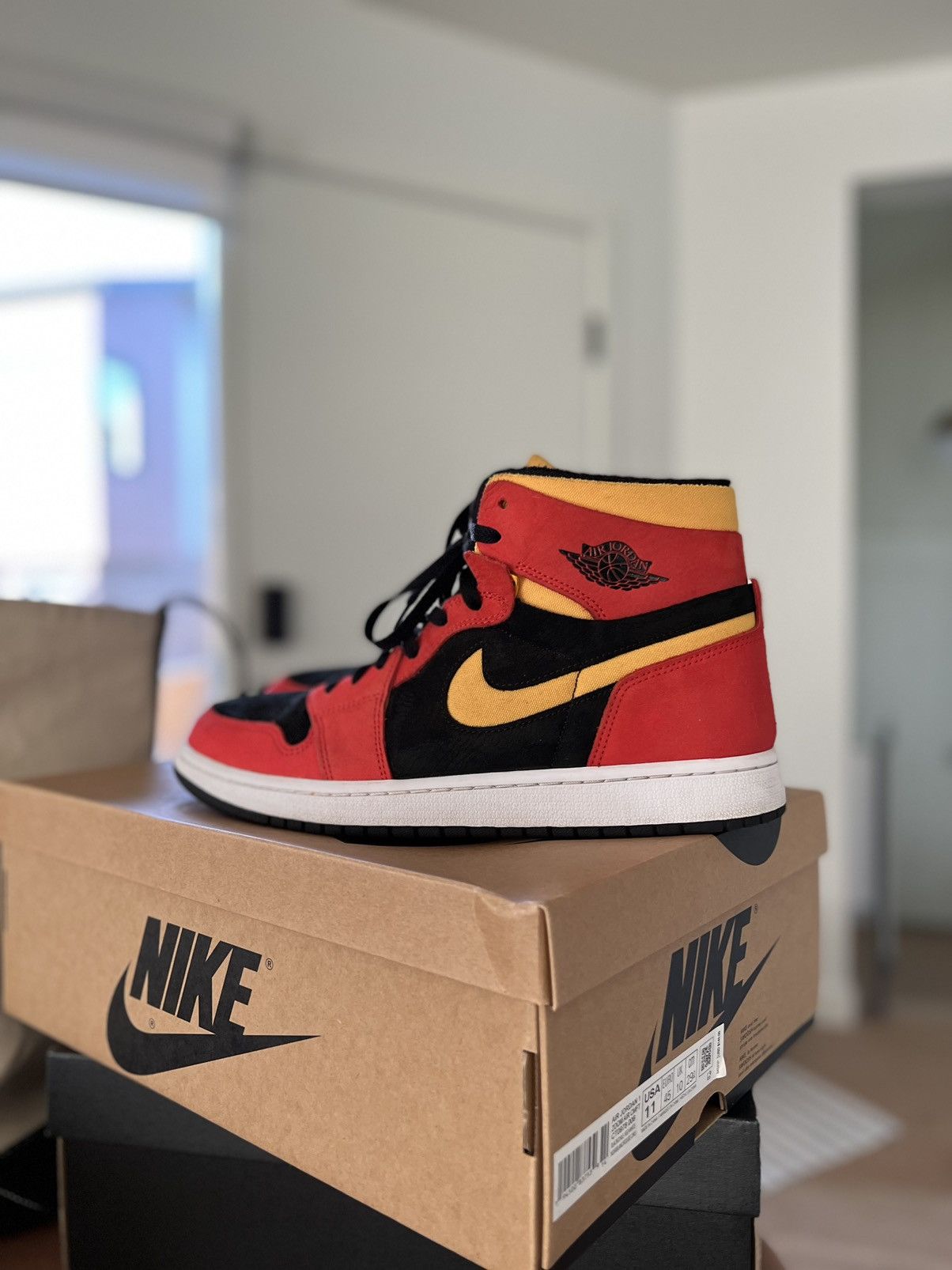 Jordan Brand × Nike Air Jordan 1 Zoom CMFT Chili Red | Grailed