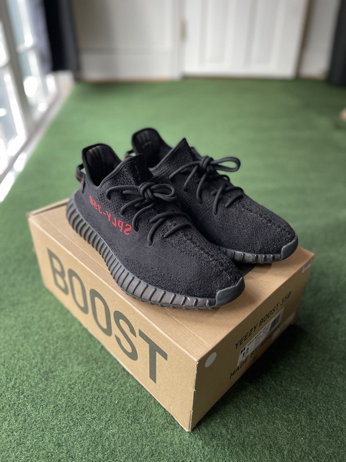 Adidas Adidas Yeezy 350 Bred | Grailed