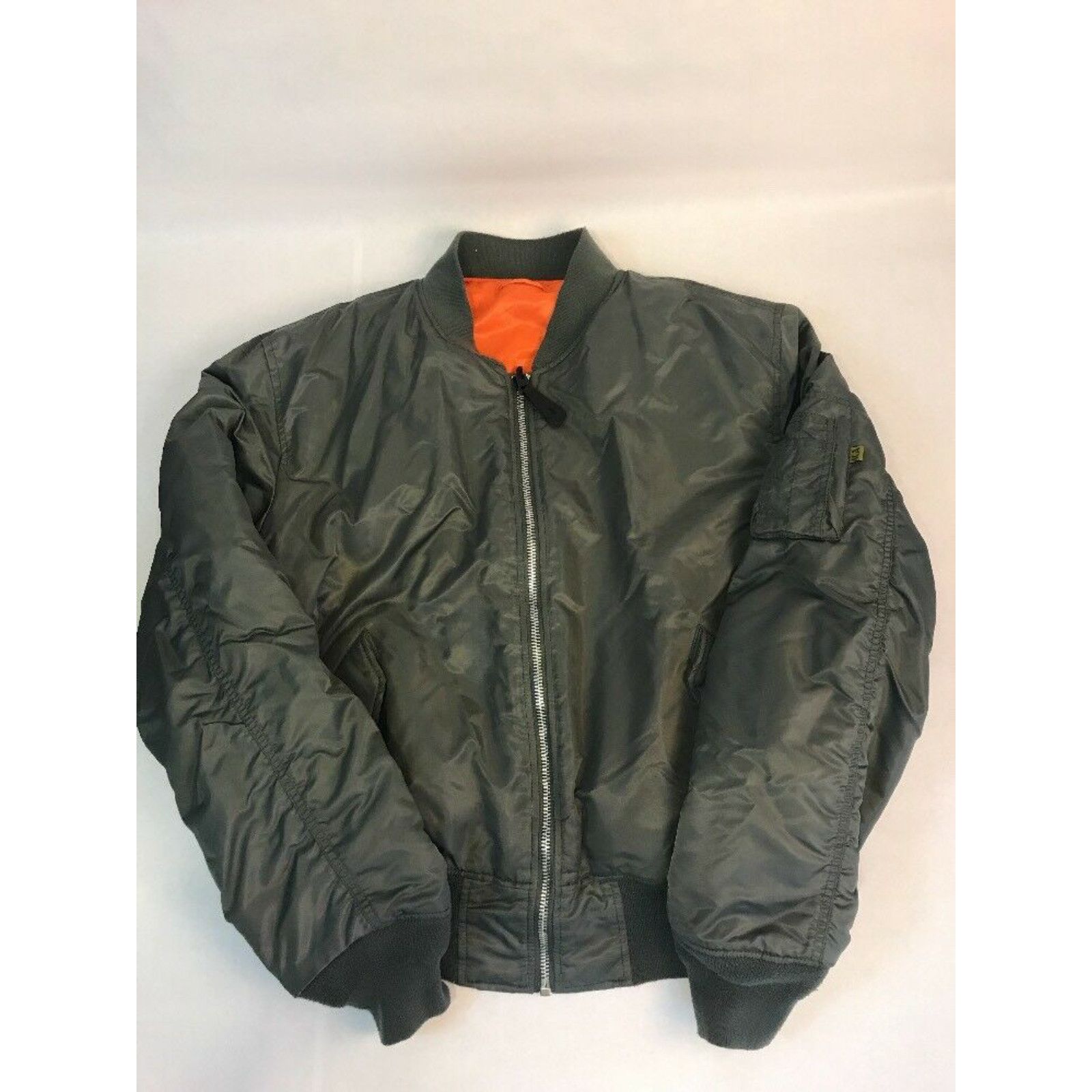 Vintage Knox Armory MA-1 Reversible Flight Jacket Size M | Grailed