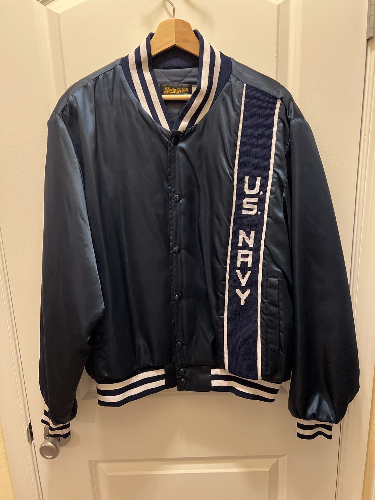 Vintage Vintage US Navy Bomber Jacket | Grailed