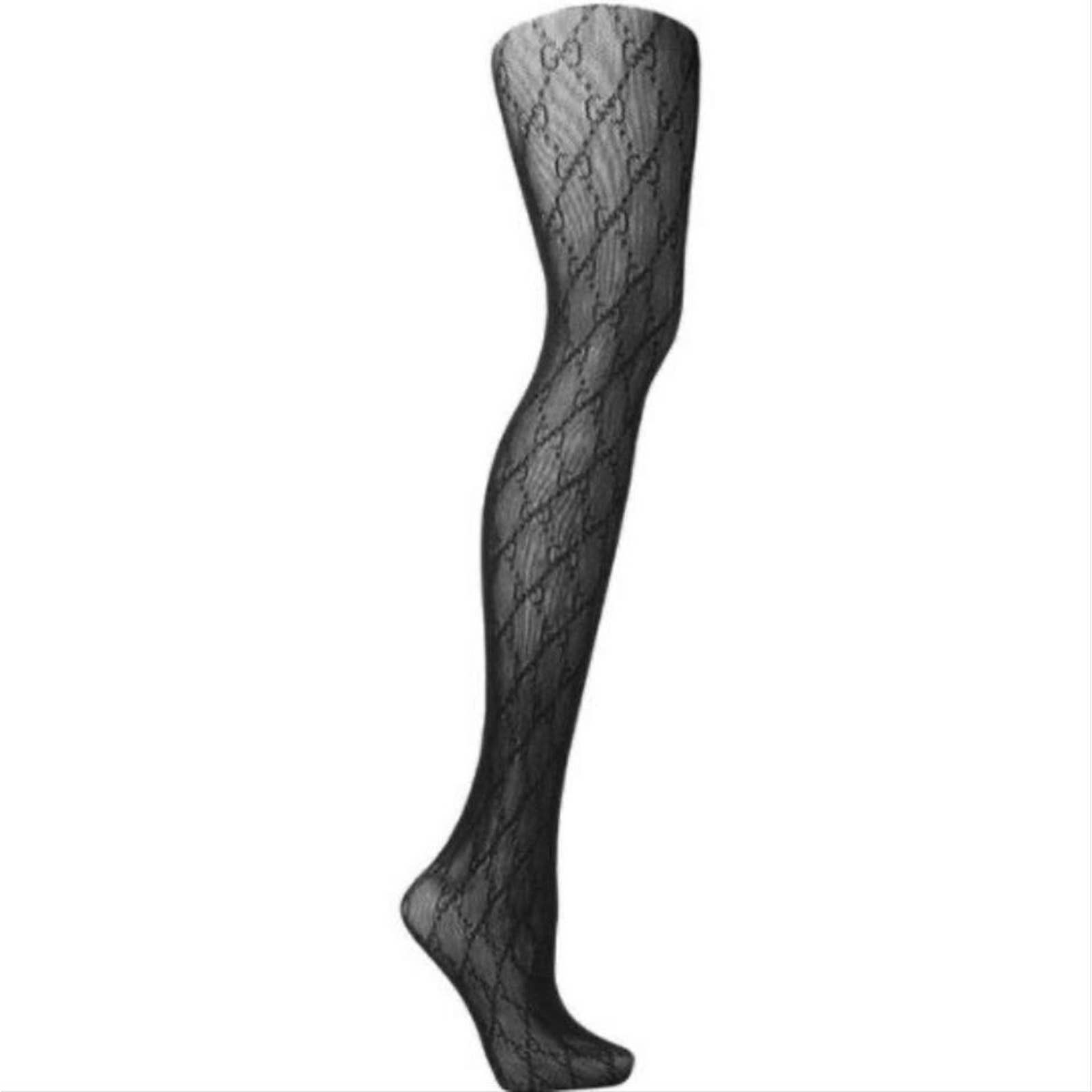 Gucci GG logo interlock G fishnet tights small | Grailed