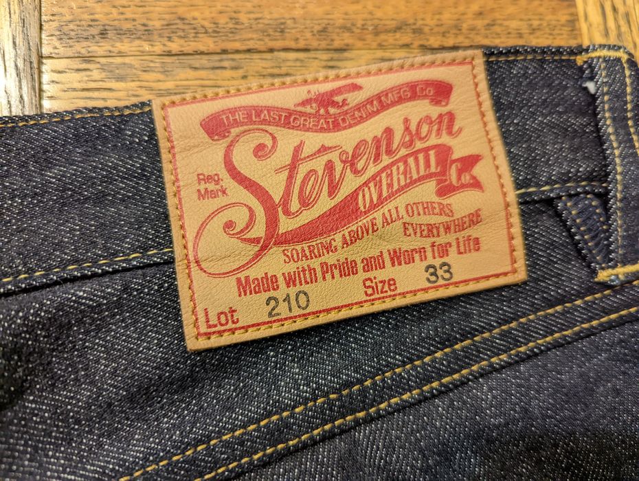 Stevenson Overall Co. Selvedge jeans, made in Japan | Grailed