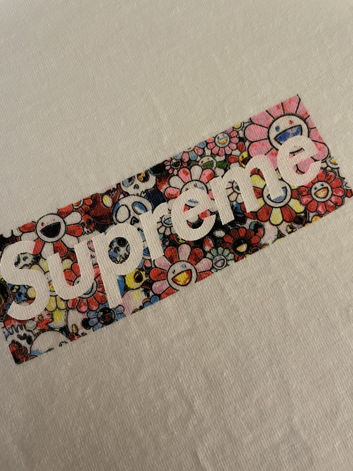 Supreme Supreme X Takashi Murakami COVID-19 Relief Box Logo Tee | Grailed