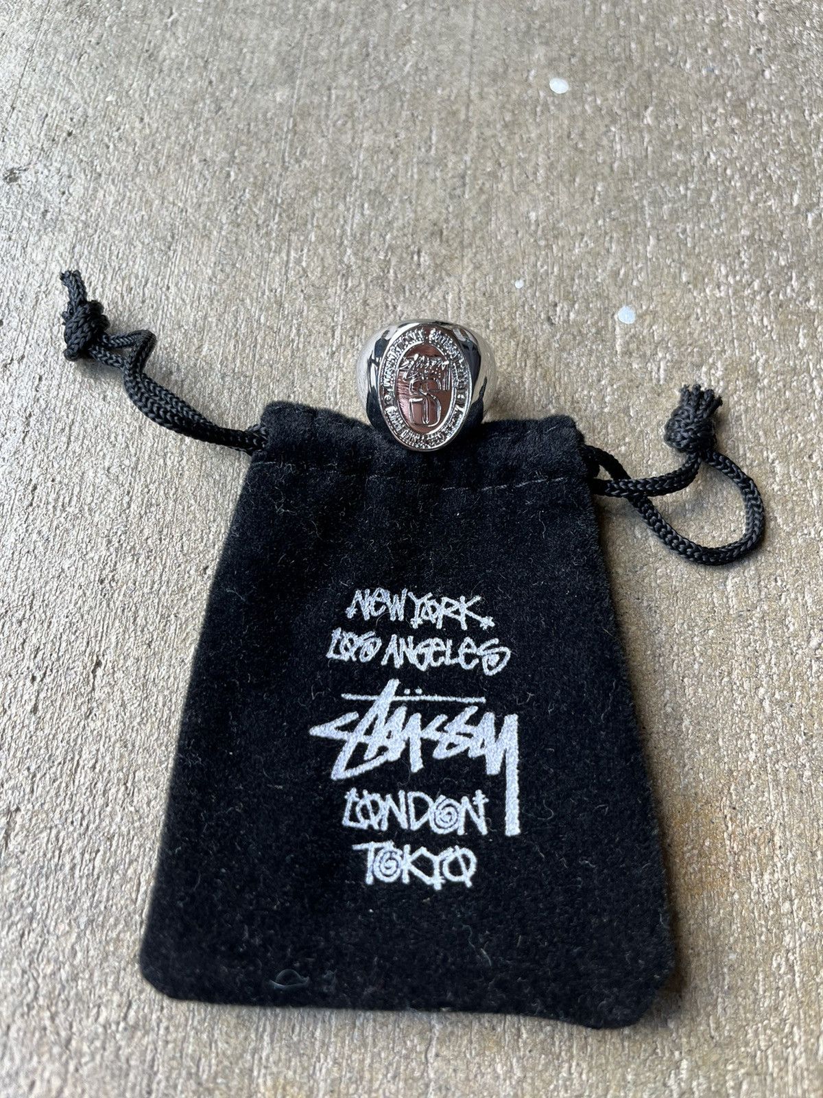 Stussy × Vintage Vintage Stussy Ring | Grailed