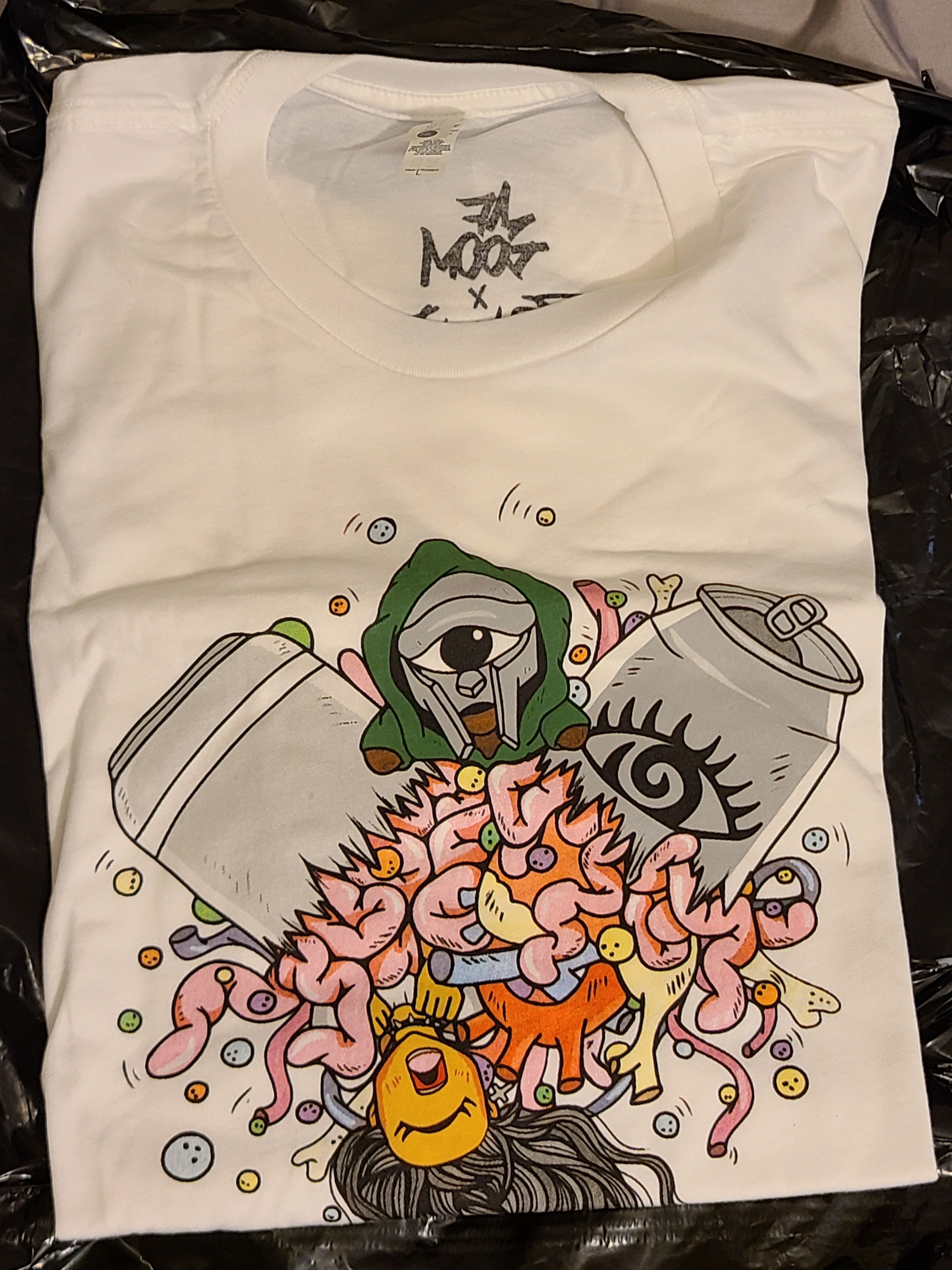 Mf Doom MF Doom x Distorted One Beer Limited Edition Shirt | Grailed