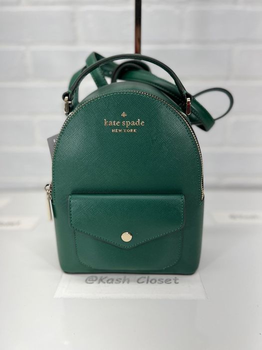 Kate Spade Kate Spade Leather Mini Backpack - Deep Jade | Grailed