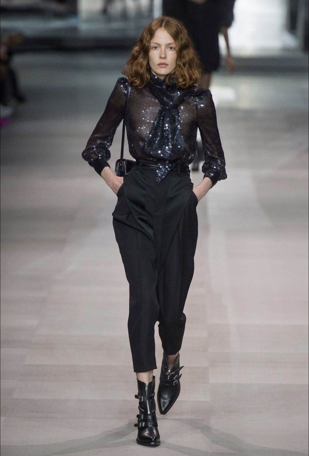 Celine First Hedi Celine Sequin Top 2019 | Grailed