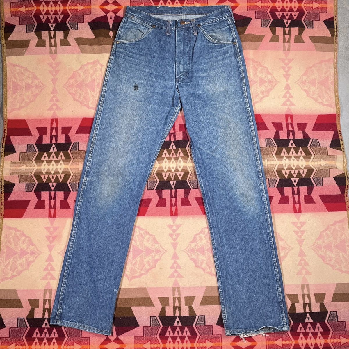Vintage 1960's Wrangler Blue Bell Sanforized Denim Jeans | Grailed