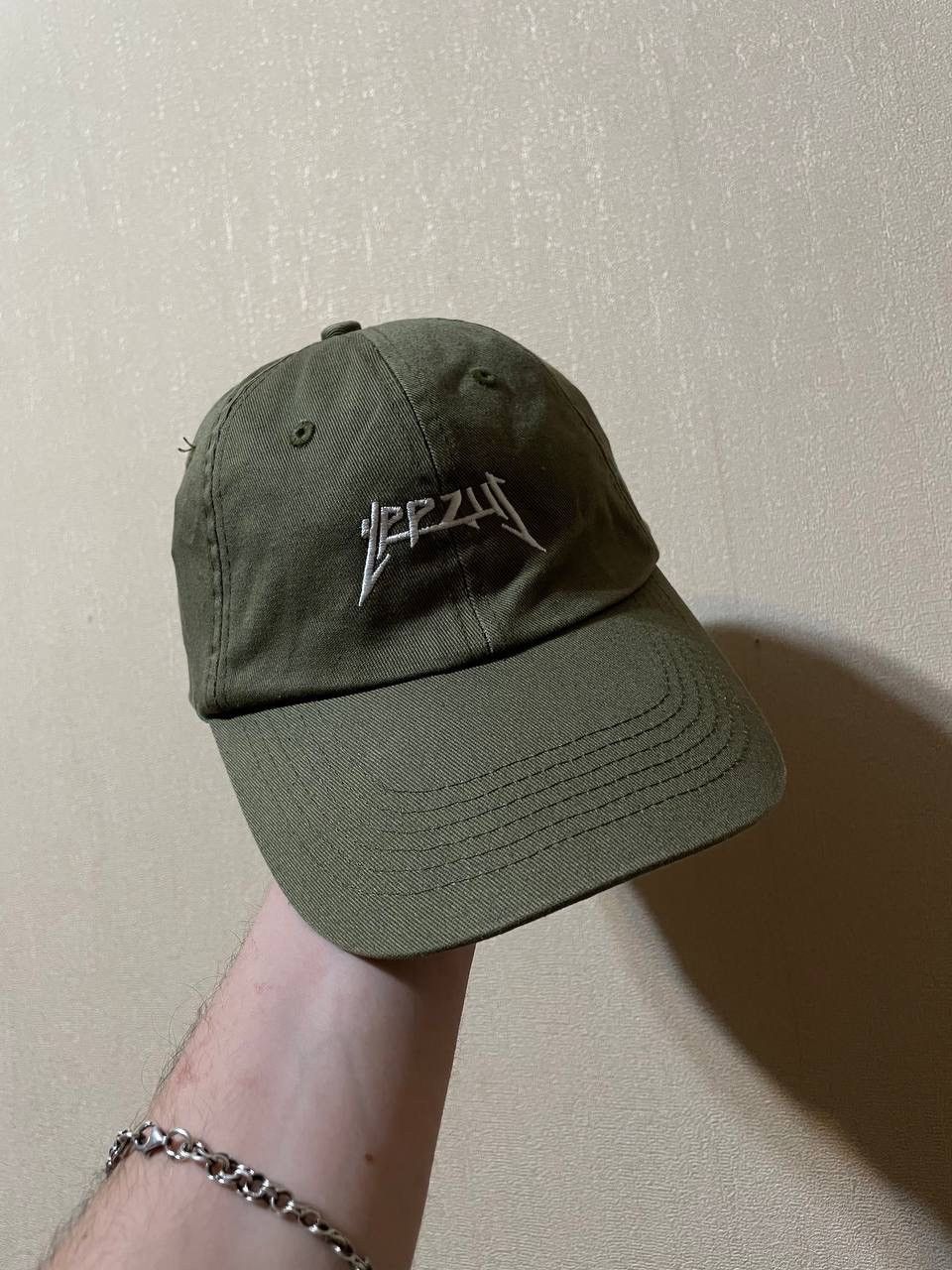 Kanye West Yeezus Kanye West Khaki Cap | Grailed