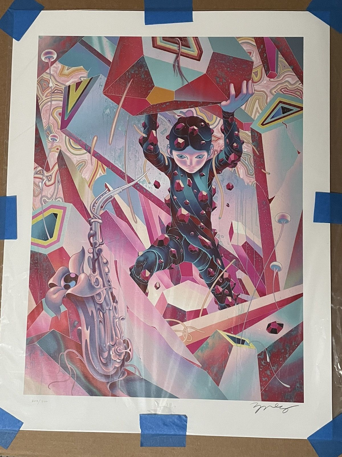 James Jean James Jean X BTS Seven Phases Hybe Insight “Violane” | Grailed