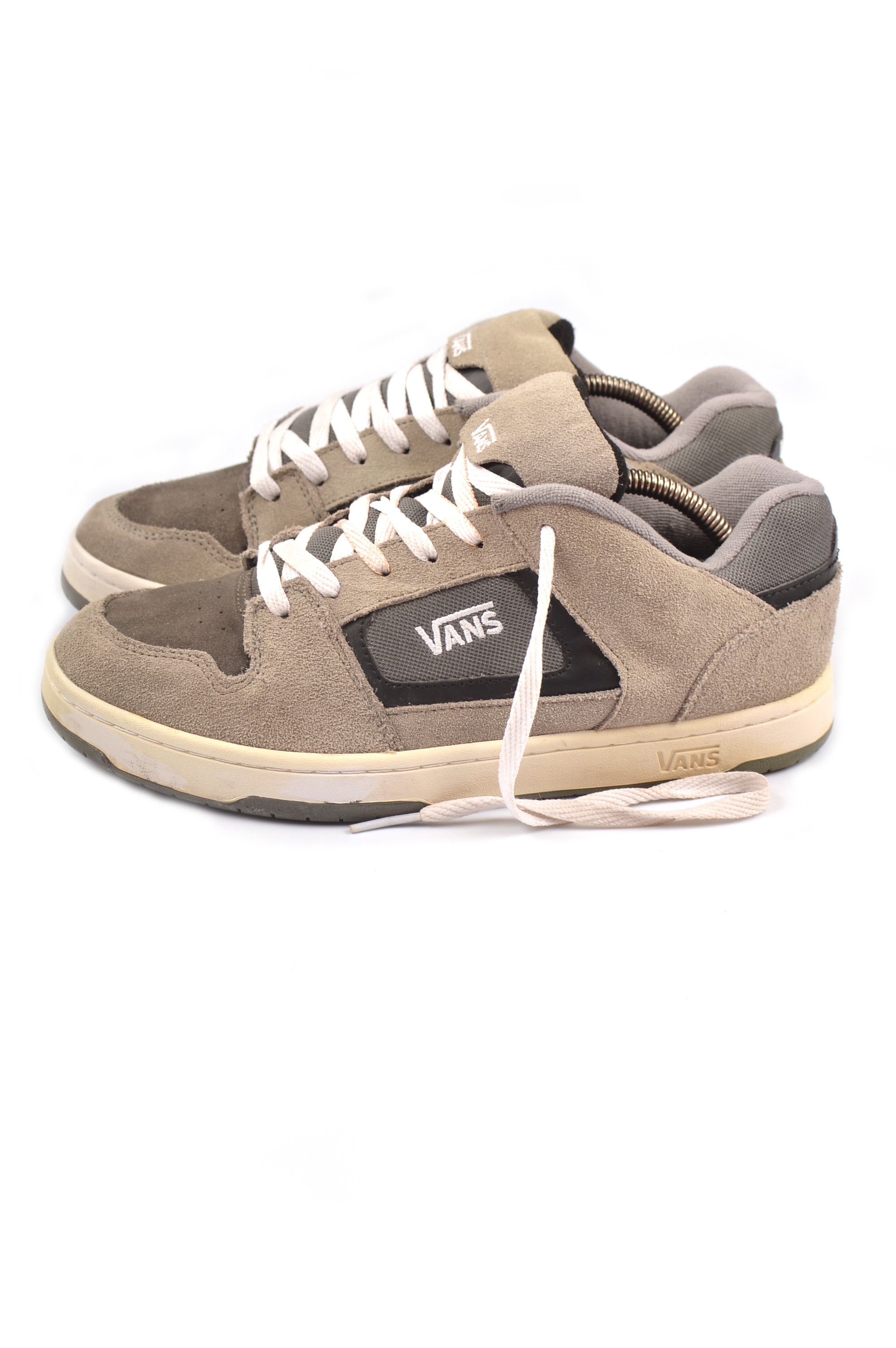 Streetwear × Vans × Vintage Vans Docket Grey Charcoal White Vintage ...
