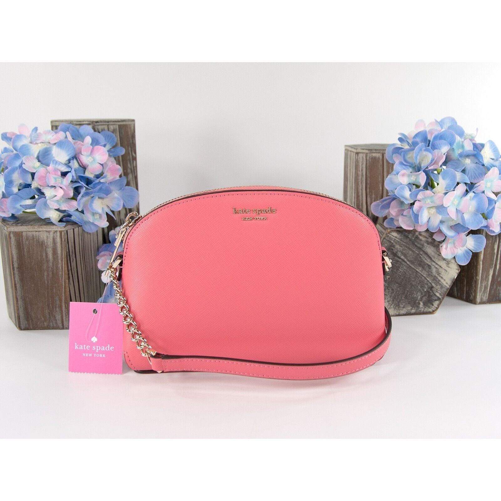 Kate Spade Kate Spade Cameron Street Hilli Garden Pink Dome Crossbody ...