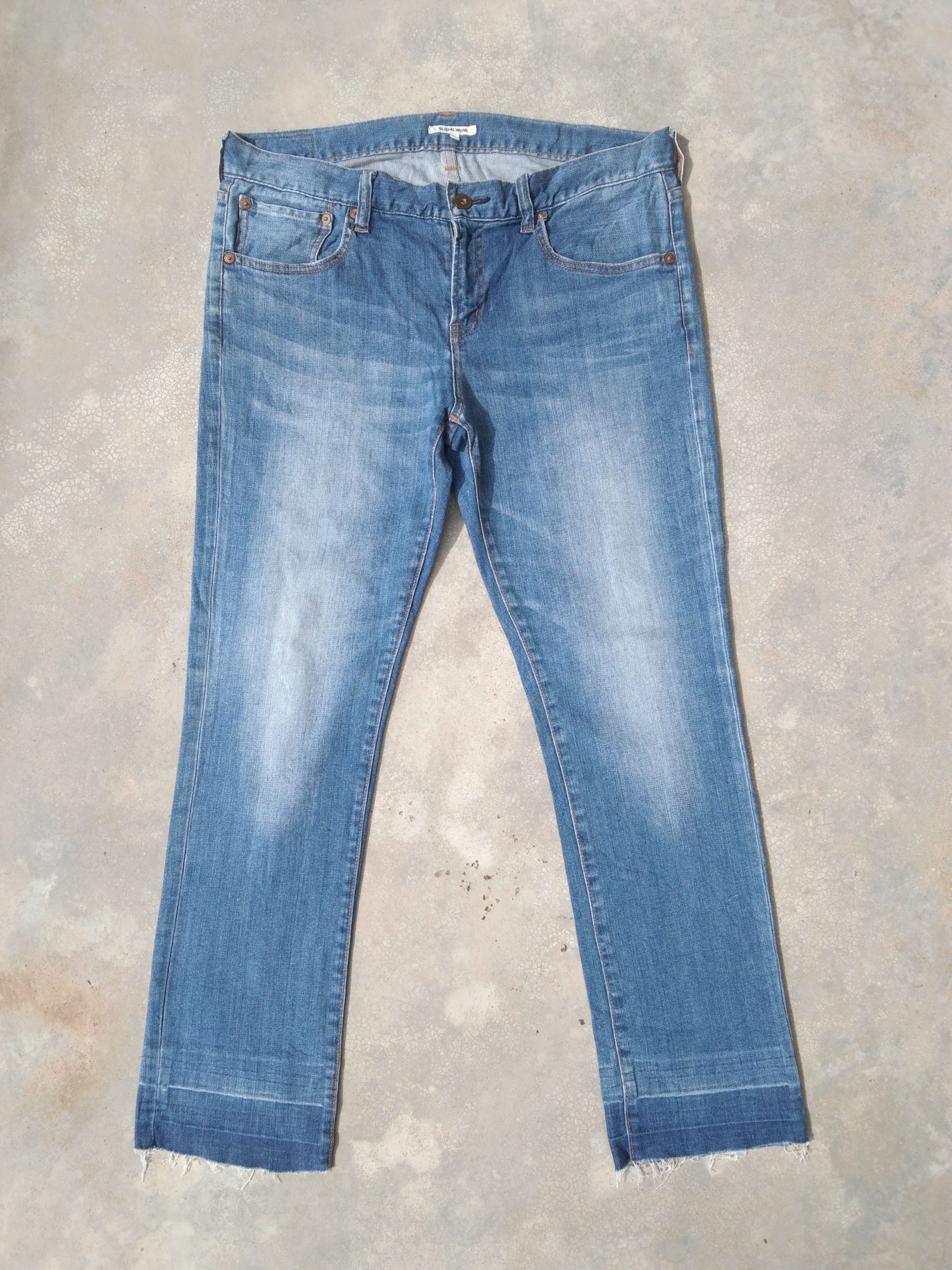 Global Work × Japanese Brand × Jean Japan Jeans Global Work Fit Slim ...