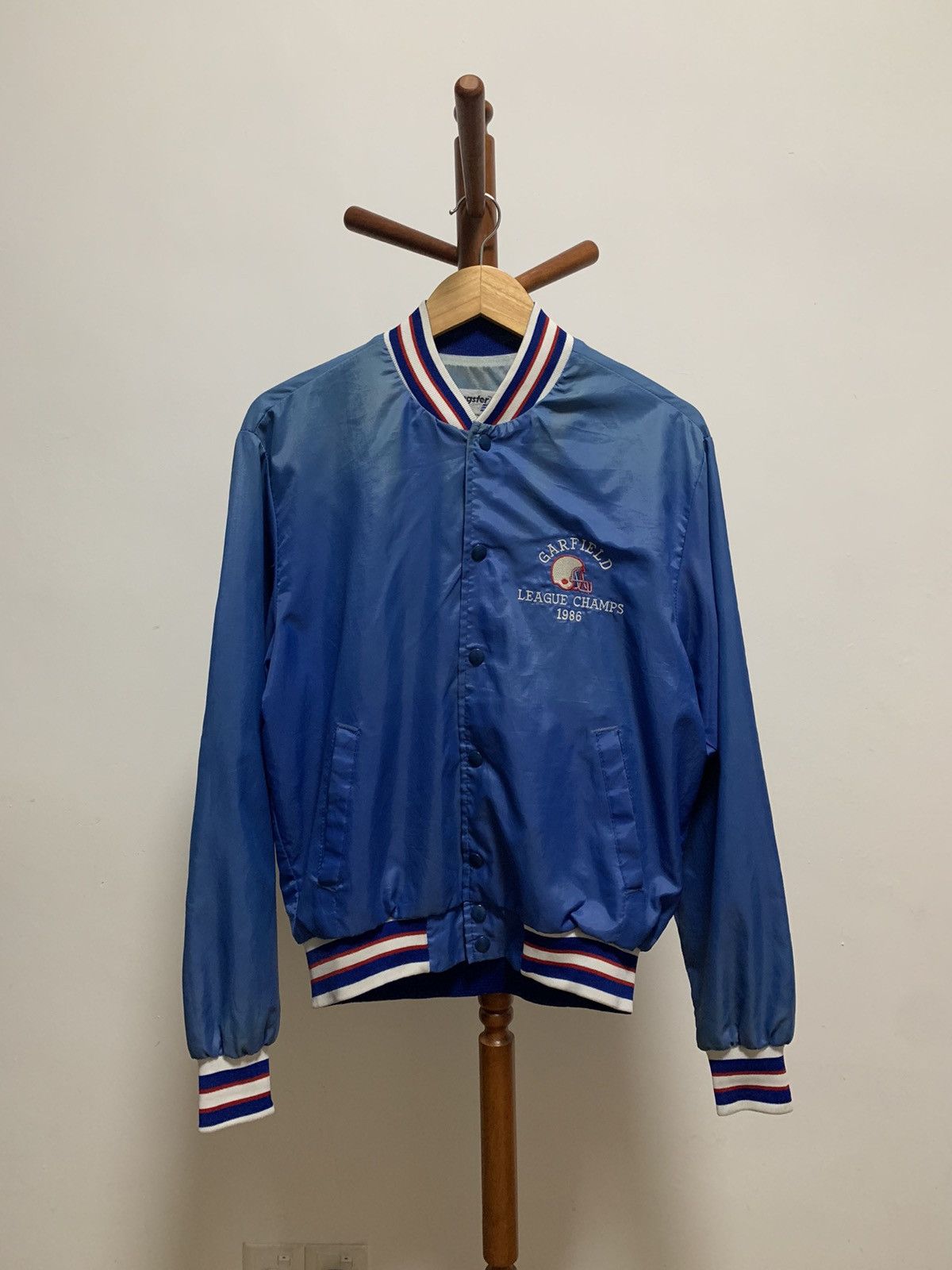 Swingster × Varsity Jacket × Vintage Vintage Swingster Garfield League ...