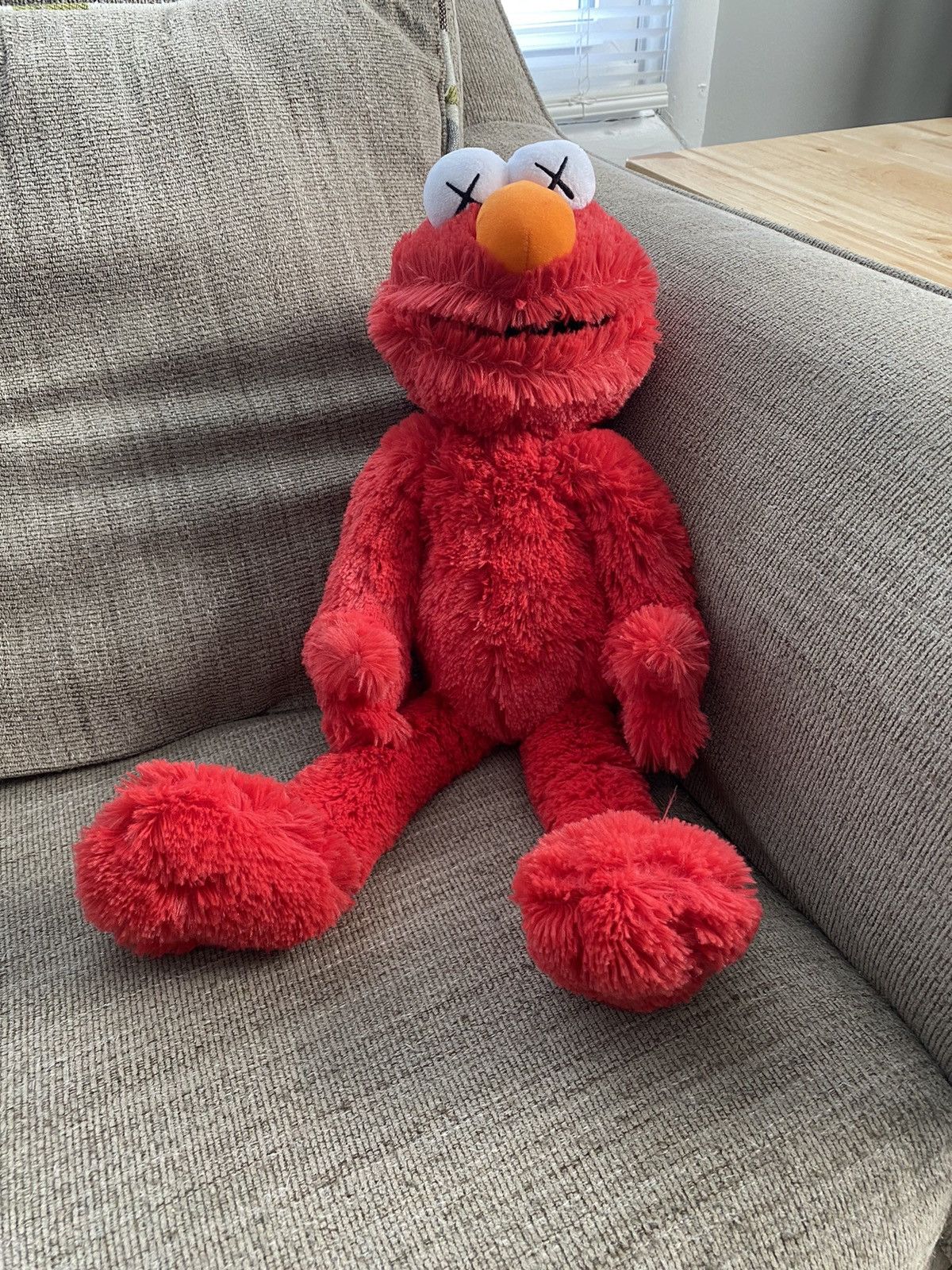 Kaws × Uniqlo Kaws x Uniqlo Elmo Plush Brand New | Grailed