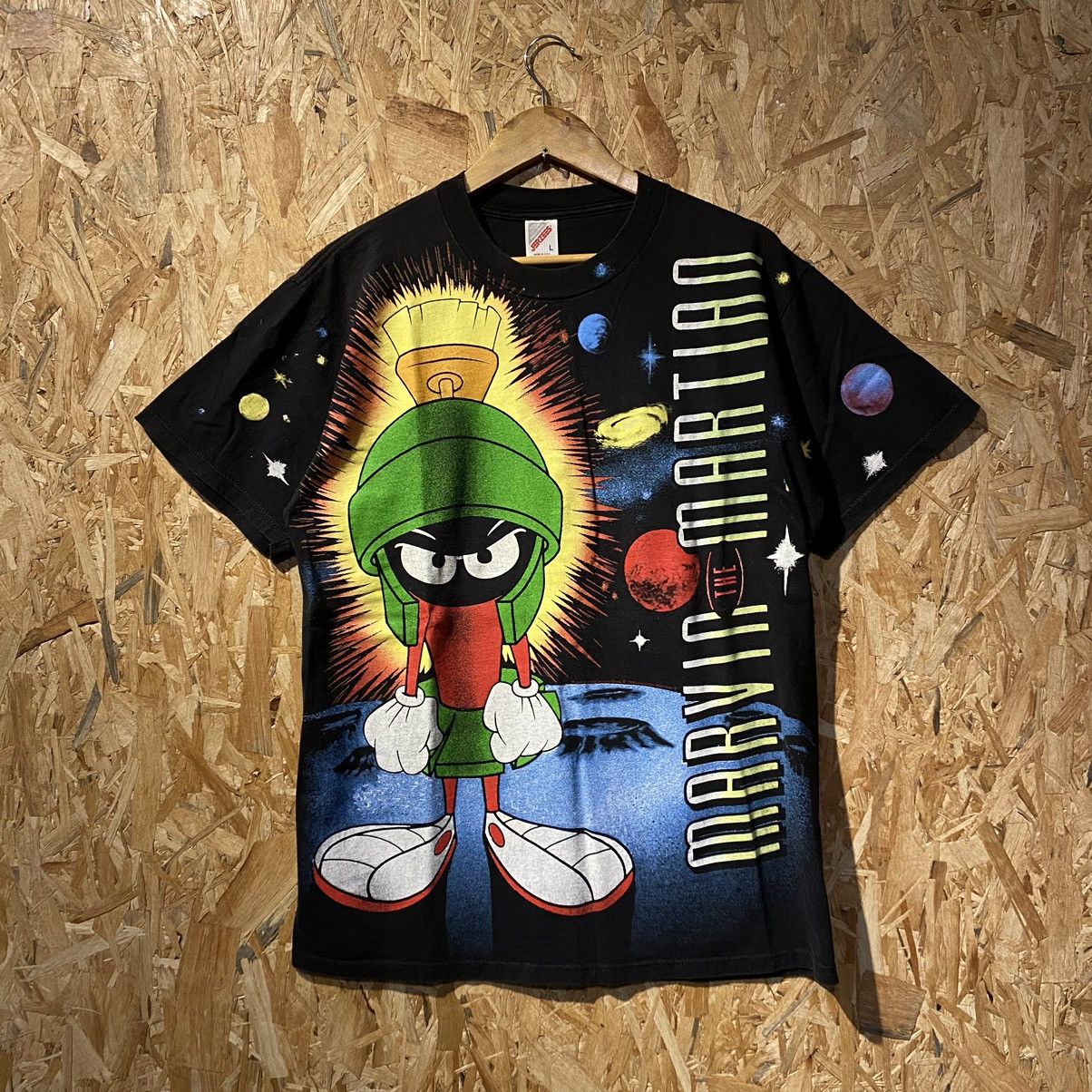 Vintage VINTAGE VERY RARE 93‼️Marvin The Martian Warner Bros Wild Oat ...