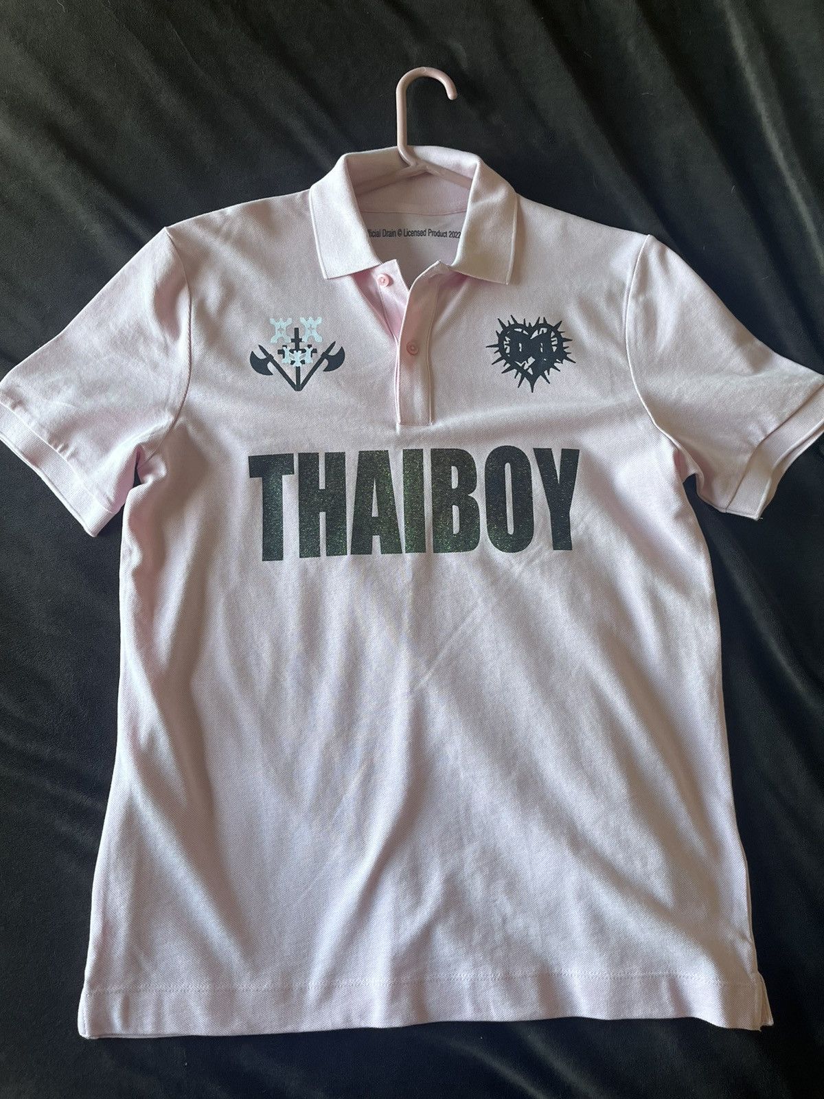 Drain Gang Thaiboy digital back to life polo | Grailed