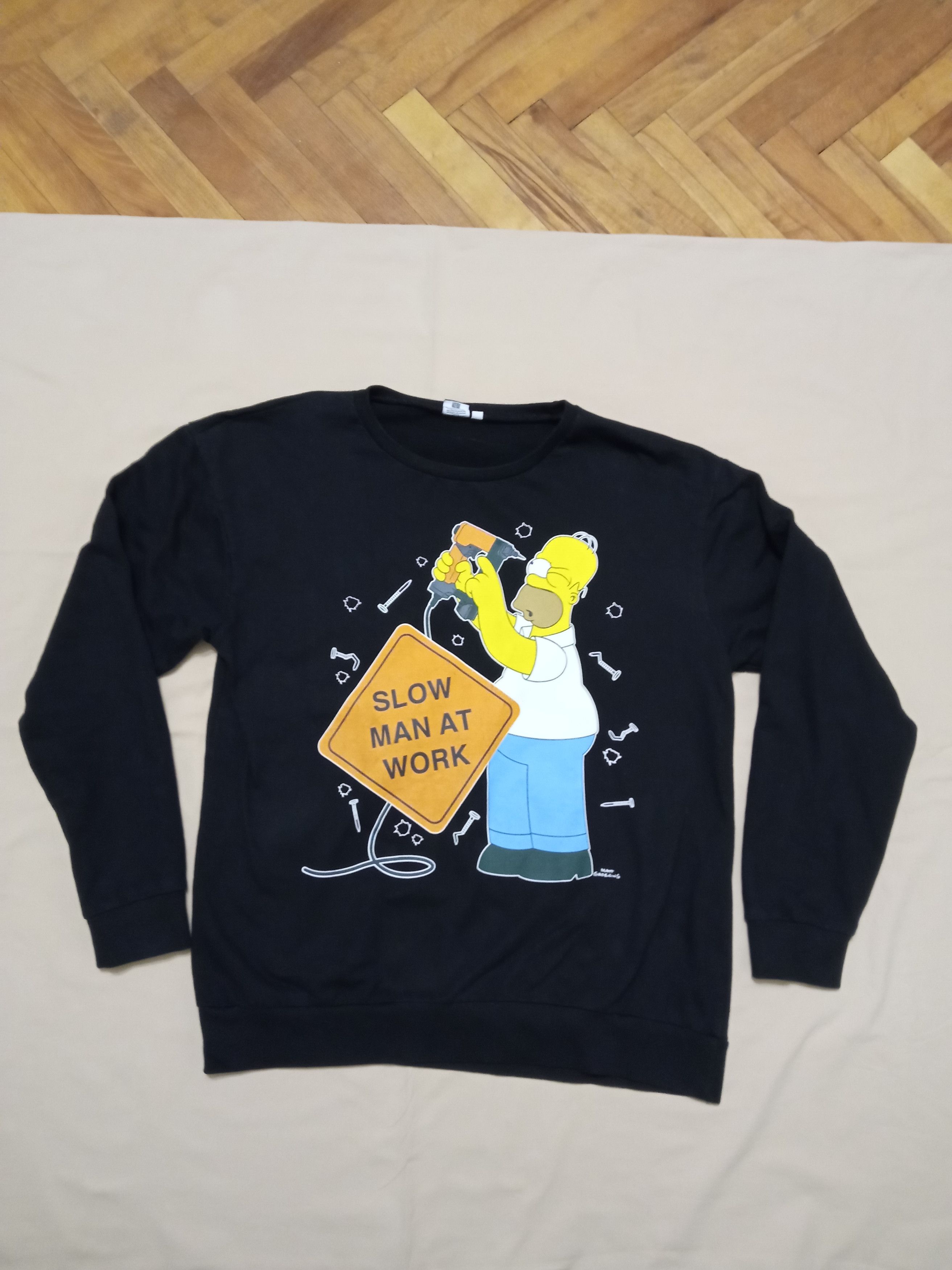 The Simpsons THE SIMPSONS X HOMER X SLOW MAN AT WORK X LONG SLEEVE ...