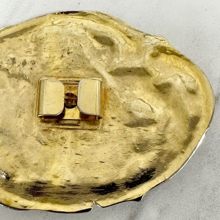 Vintage Vintage Gold Tone Birds Cranes Cinch Belt Buckle | Grailed