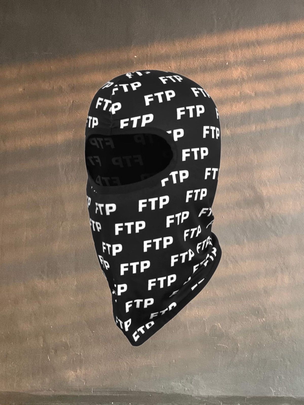 Fuct FTP Balaclava All Over Logo Ski Mask | Grailed