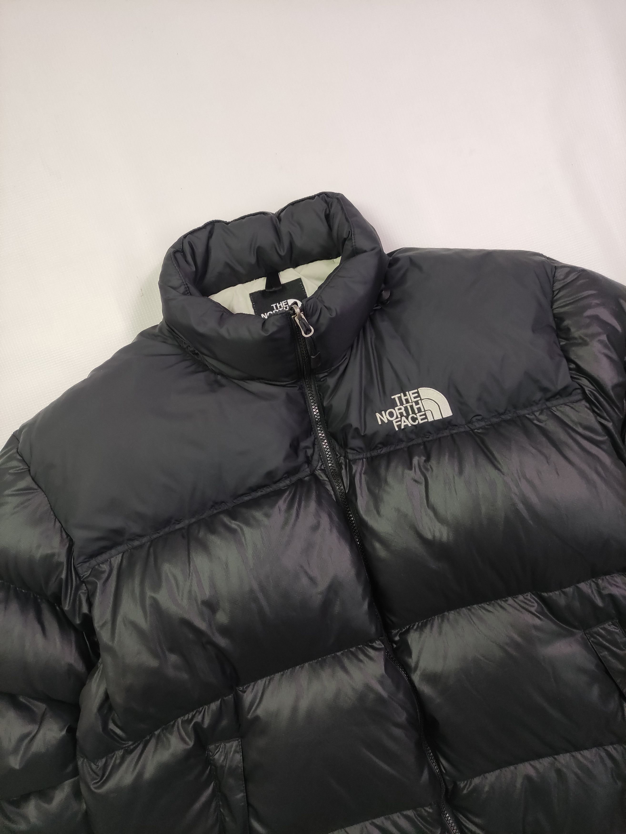 Vintage The North Face black nuptse 800 puffer jacket down fill | Grailed