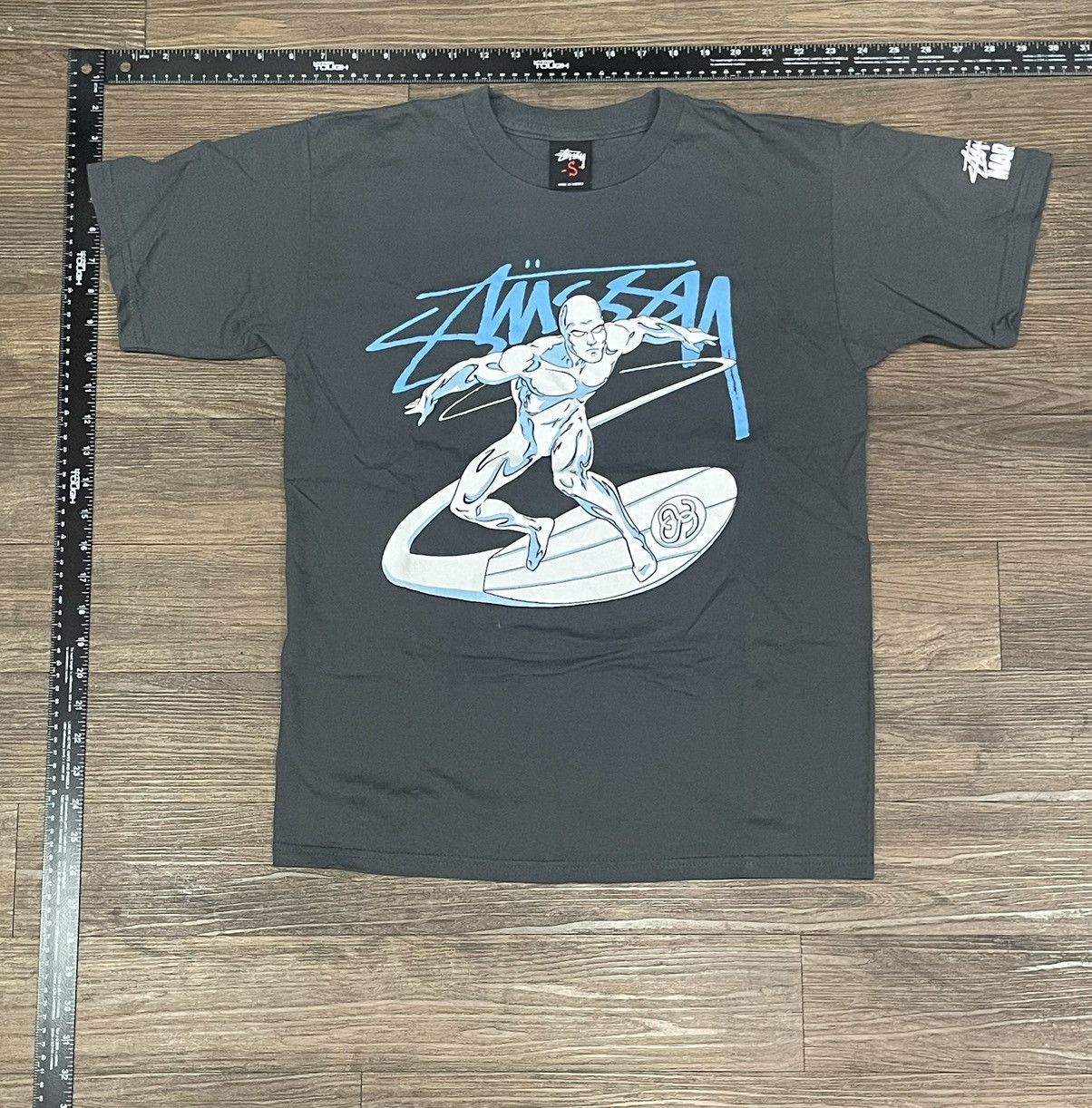 Marvel Comics × Streetwear × Stussy Men's Stussy x Marvel “Silver ...