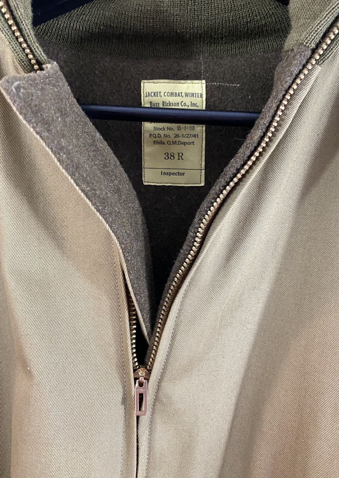 Buzz Rickson's Tanker Jacket 1st Pattern | Grailed