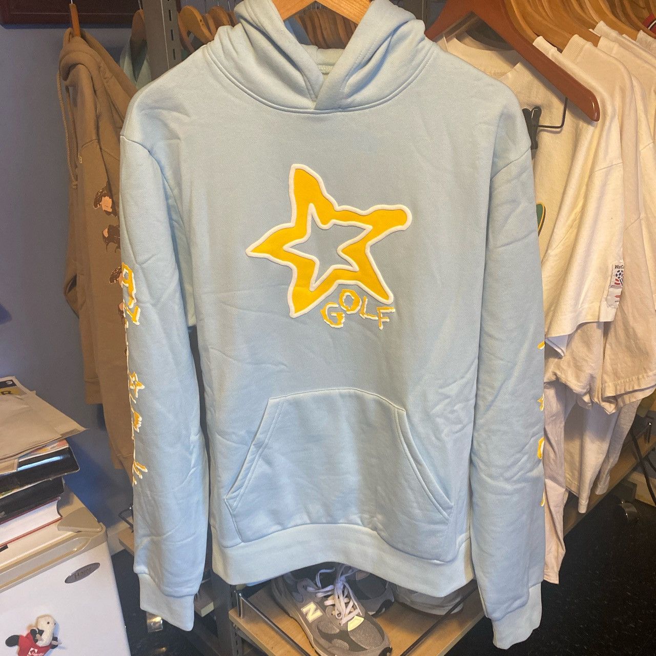 Golf Wang × Streetwear × Tyler The Creator GOLF WANG ANTI BLUE HOODIE ...