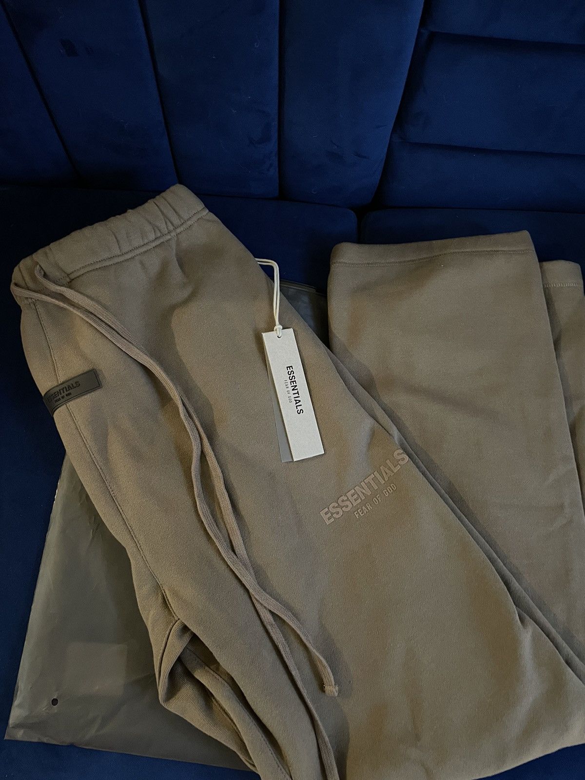 Essentials × Fear of God Essentials Fear Of God Wood Relaxed Sweatpants ...