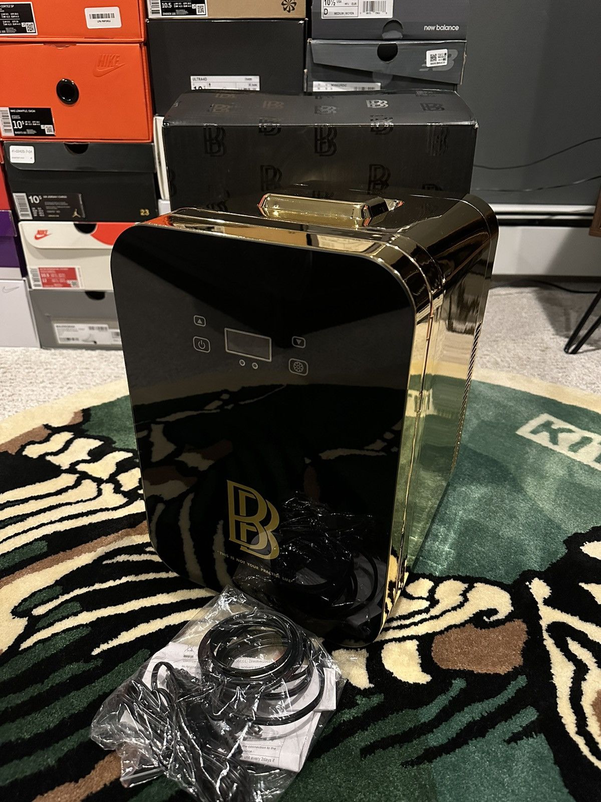 Ben Baller Ben Baller Mini Fridge - Gold Chrome | Grailed