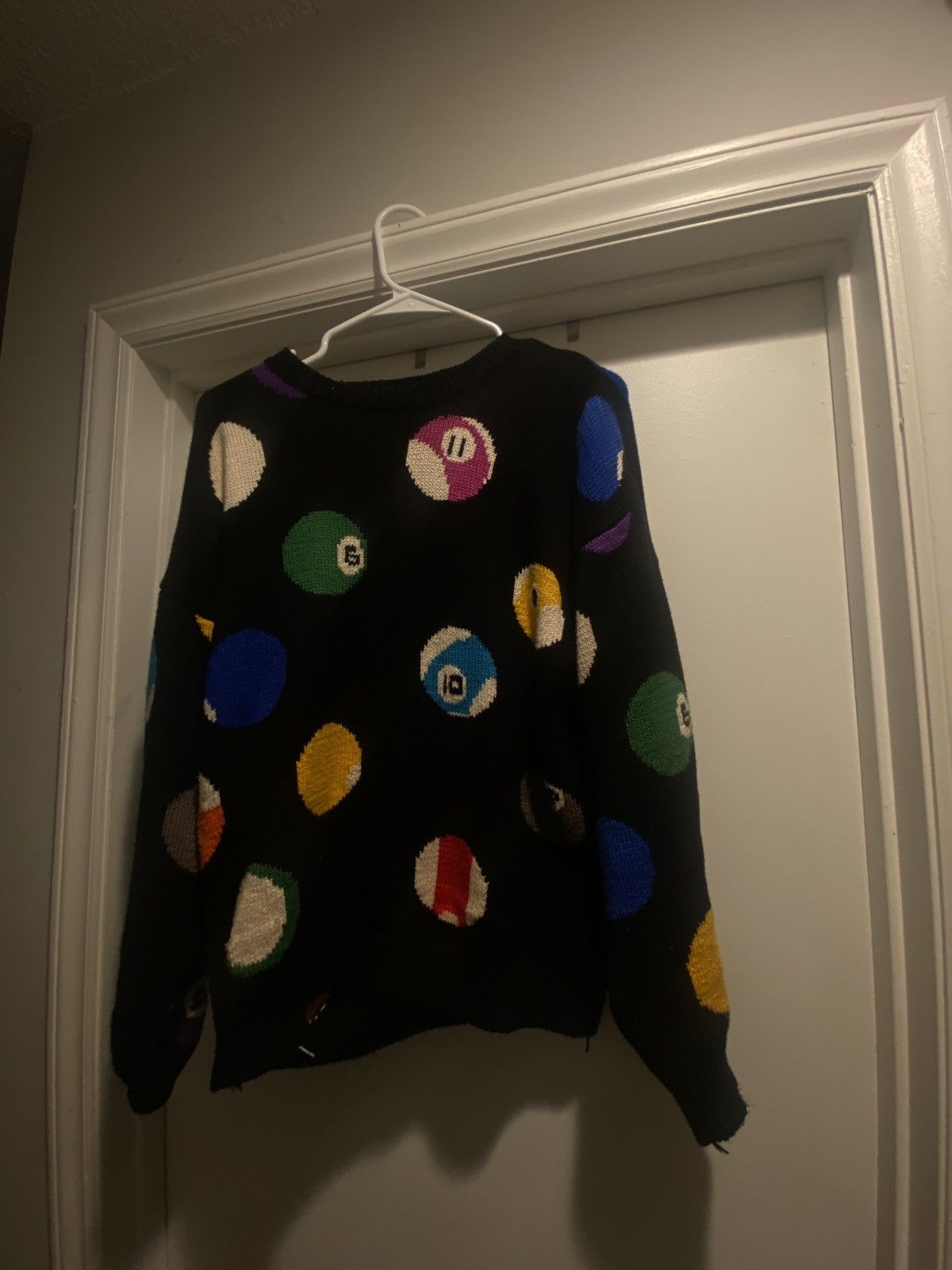 Designer × Streetwear × Vintage 80/90s Pool/8ball Sweater | Grailed