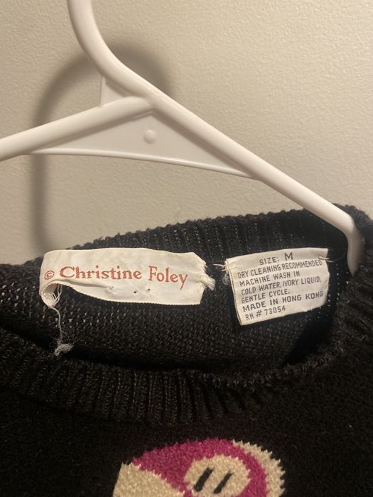 Vintage 80/90s Pool/8ball Sweater | Grailed