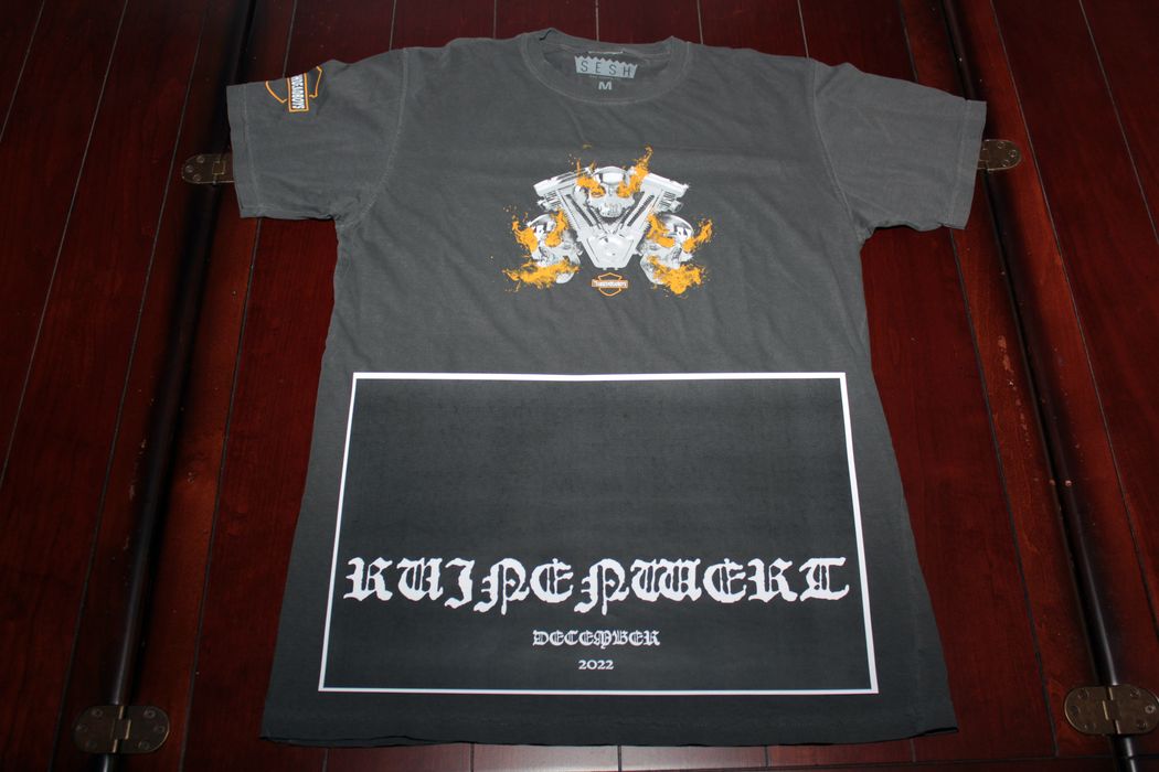 Team Sesh TeamSESH Deadboy Motors / Harley Davidson T-Shirt (Medium ...