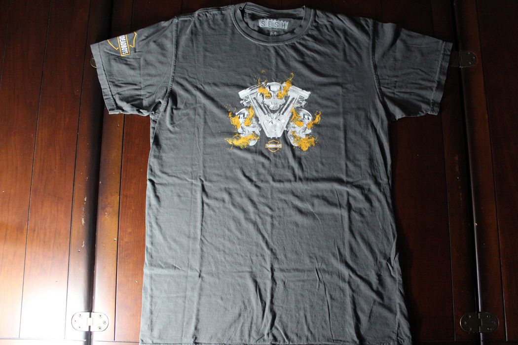 Team Sesh TeamSESH Deadboy Motors / Harley Davidson T-Shirt (Medium ...